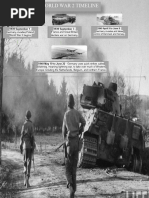 WWII Major Events Timeline | PDF | World War II | Allies Of World War II