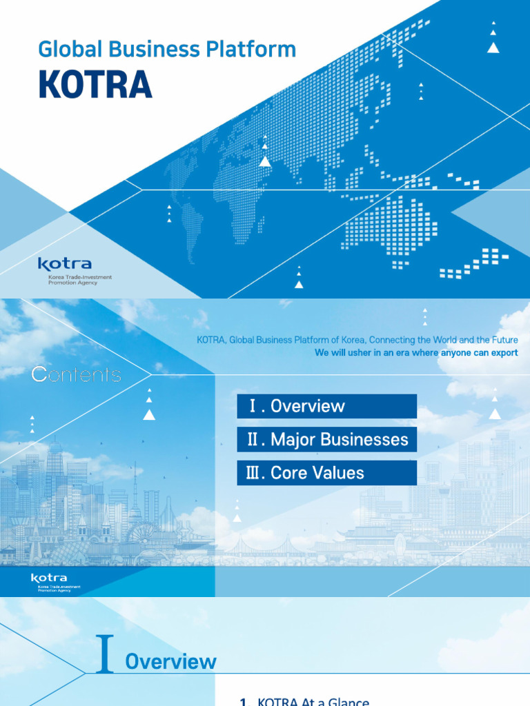 Intro of KOTRA | PDF