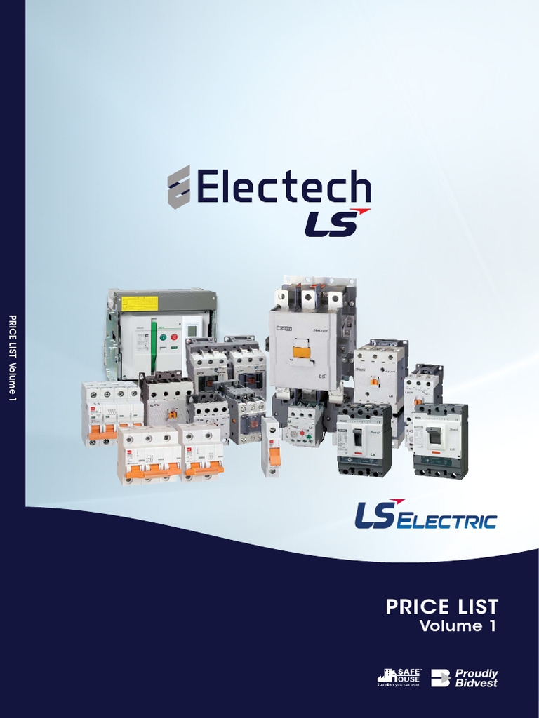 Electech LS Pricelist Vol 1 | PDF | Relay | Fuse (Electrical)