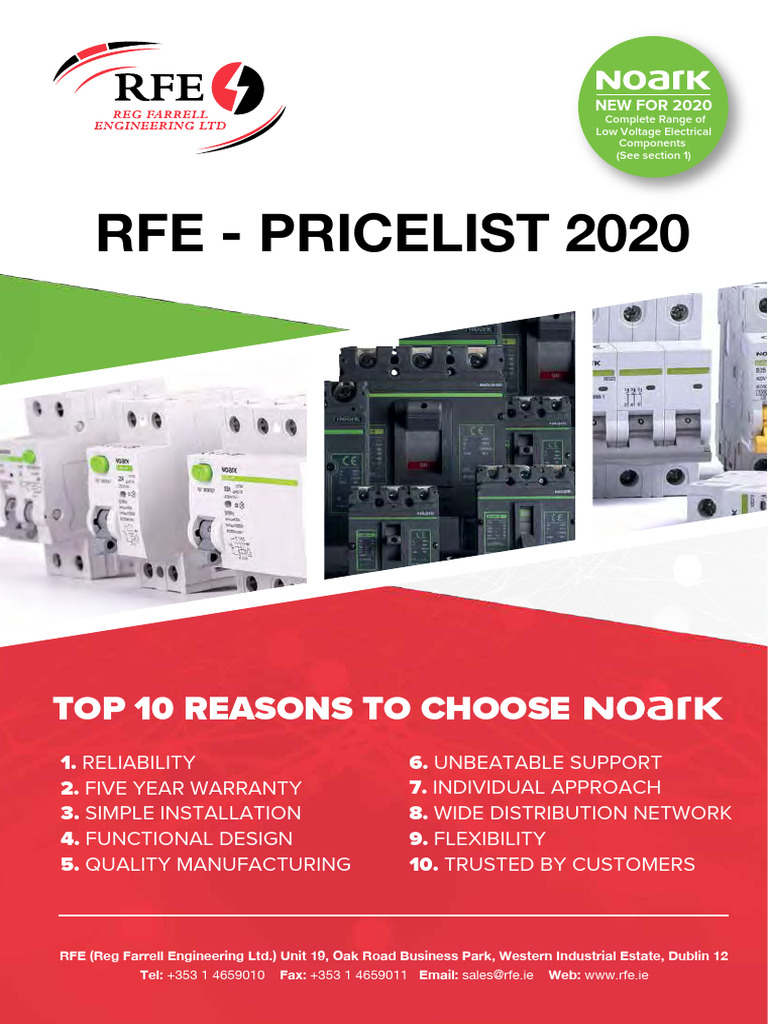 Reg Farrell Catalogue 2020 | PDF | Fuse (Electrical) | Electrical Connector