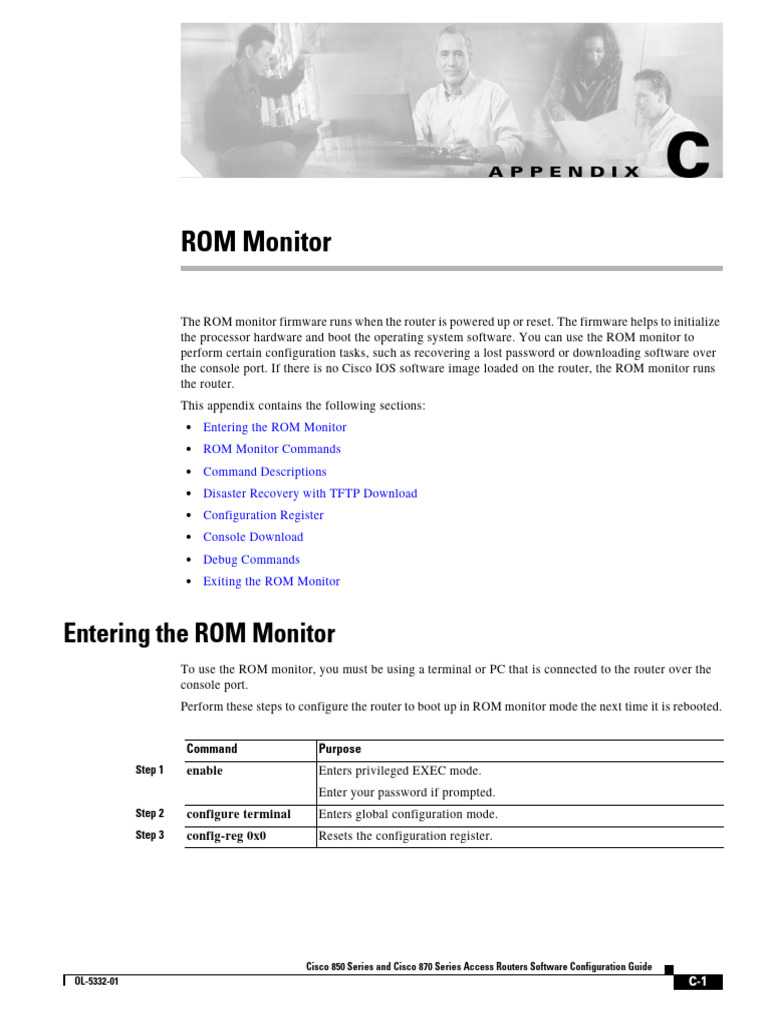 Cisco Router rommon | PDF | Booting | Ip Address Cisco Router rommon | PDF | Booting | Ip Address