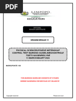 Grade 11 FM Gde Pat 2025 | PDF | Screw | Learning