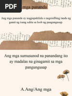 Mga Pananda | PDF