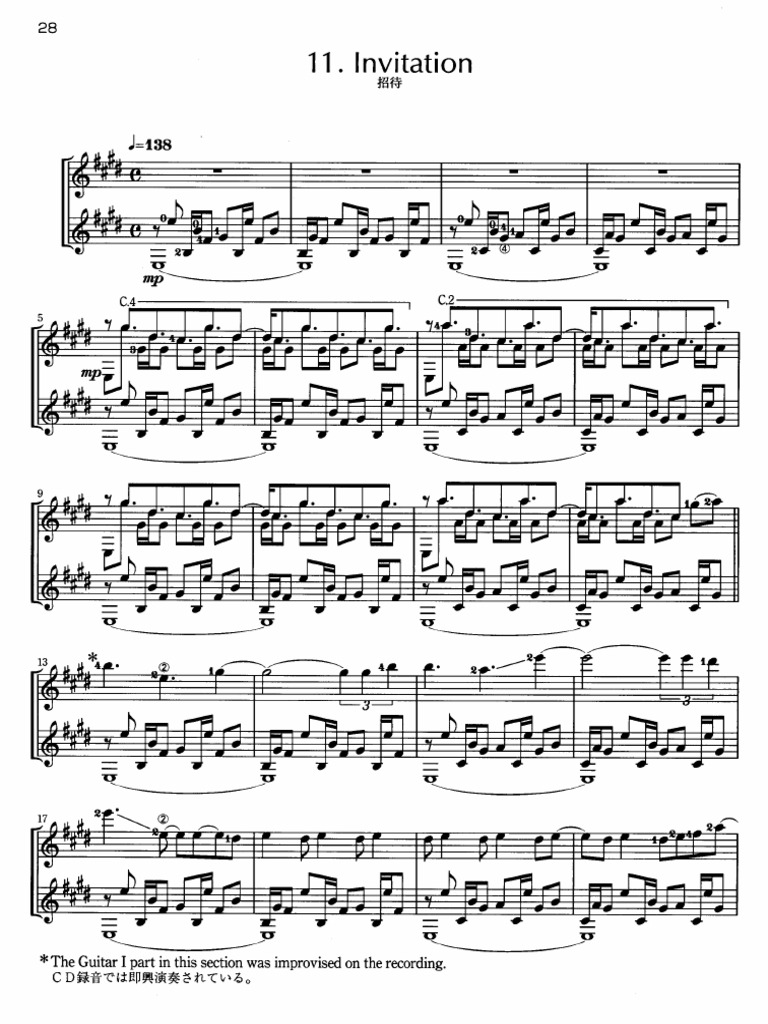 Invitation Sergio Assad | PDF