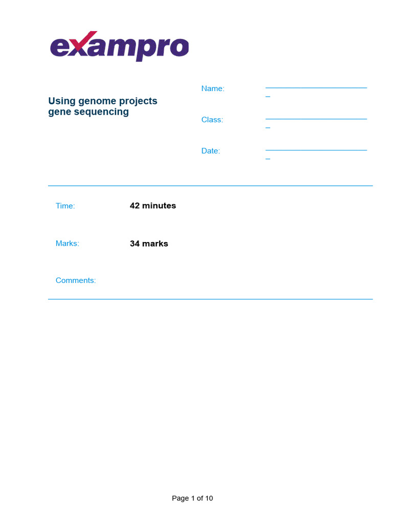 Using Genome Projects Gene Sequencing | PDF | Complementary Dna | Dna