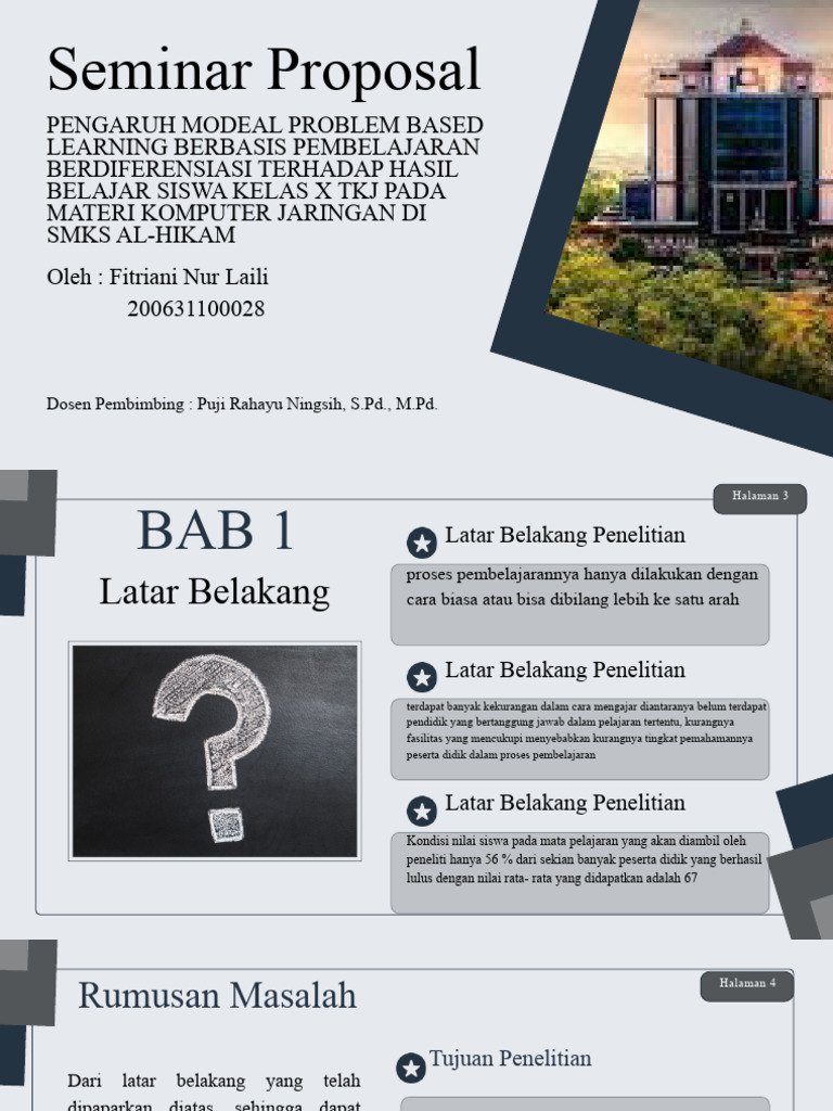 Seminar Proposal | PDF