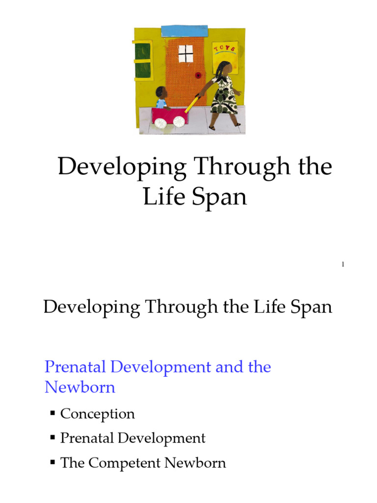 Developing Thru The Lifespan | PDF | Attachment Theory | Adolescence