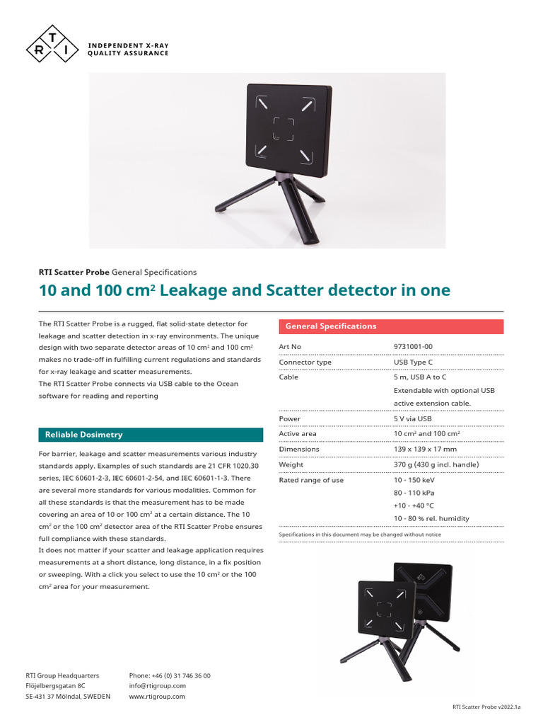 RTI Scatter Probe V2022.1a | PDF | Usb