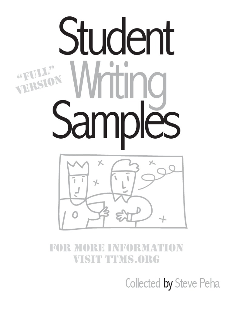 03 Writing Samples v001 (Full) | PDF