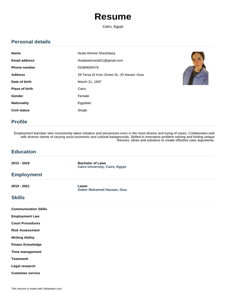 Resume Huda Ahmed Sheshtawy 2 4 2024 12-26-41 | PDF