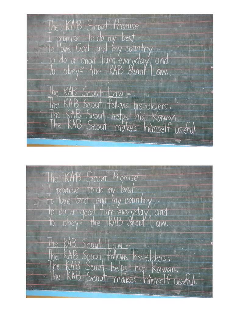 Kab Scout Promise | PDF