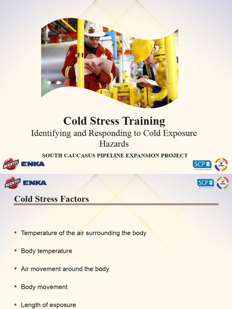 Cold Stress Training ENG | PDF | Hypothermia | Clinical Medicine