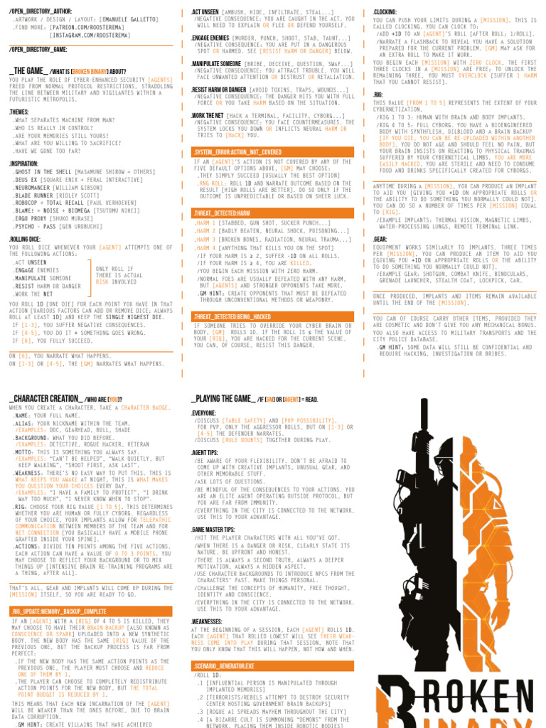 BROKEN_BINARY_RULES_V2 | PDF | Cyborg
