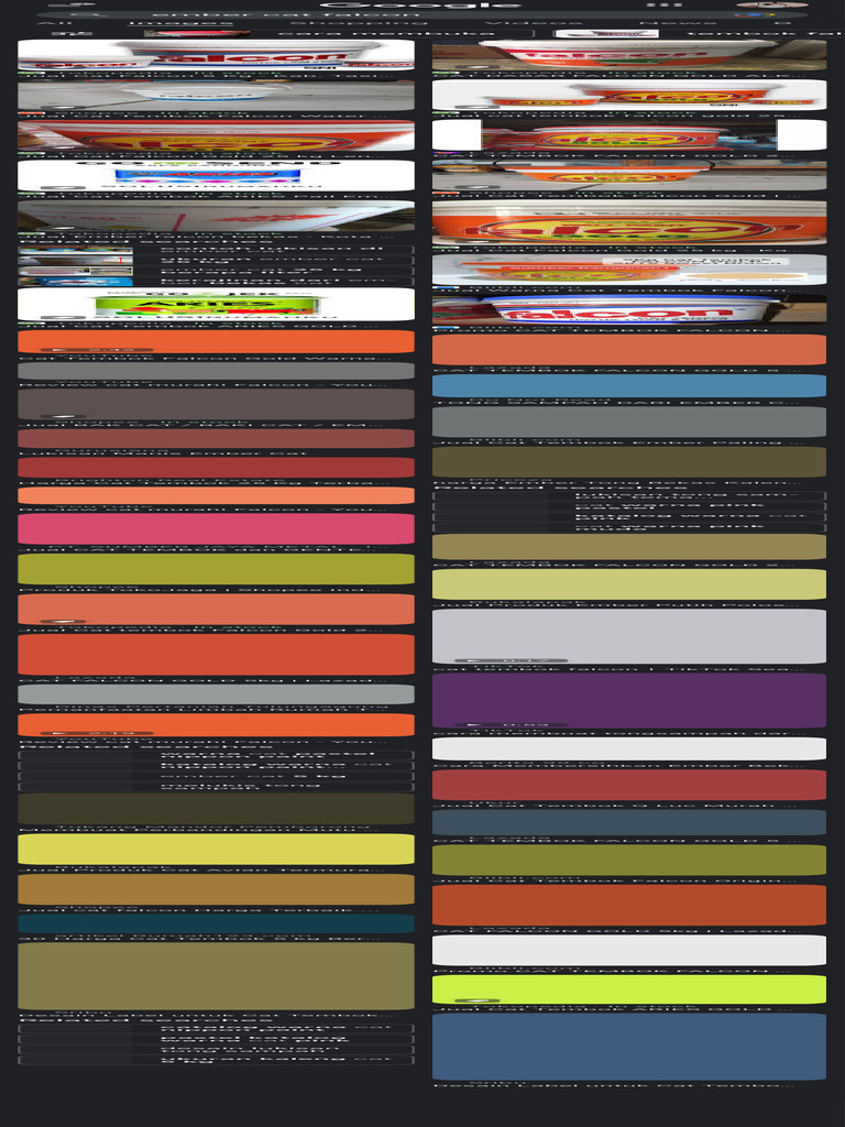 Katalog Harga dan Warna Cat Falcon | PDF