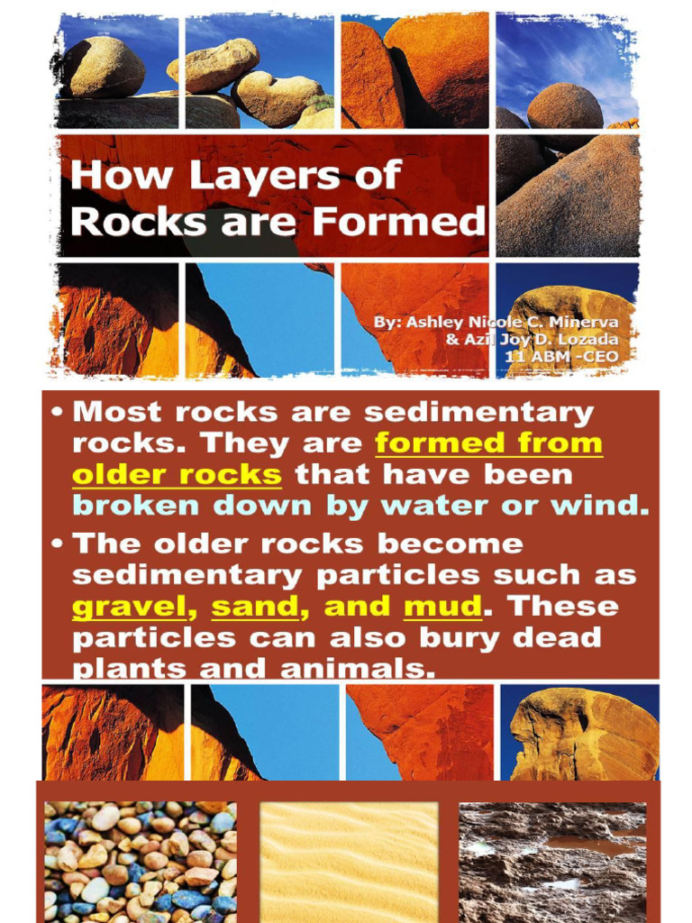 [Science] Formation of Rock Layers | PDF