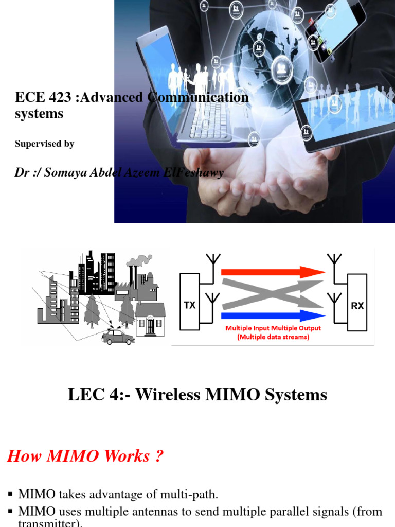 Lec2 MIMO | PDF | Mimo | Multiplexing