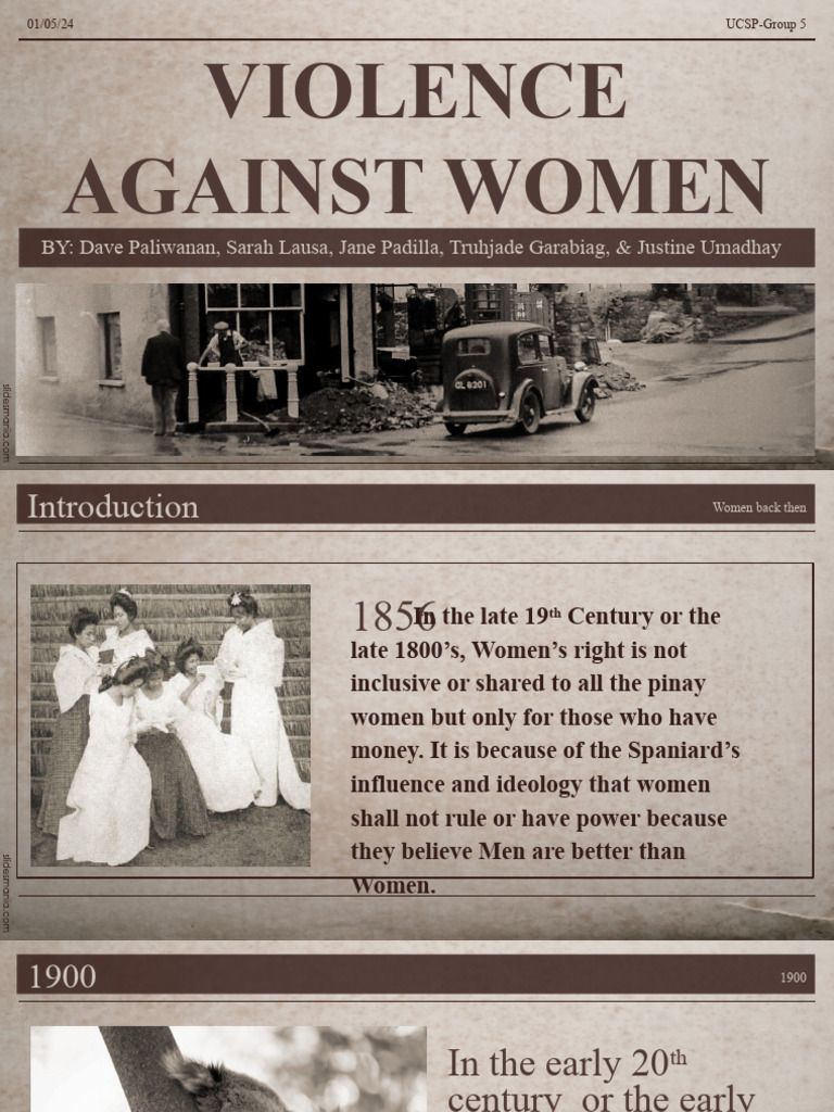 R.A 9262 Presentation (UCSP) | PDF | Violence | Crimes