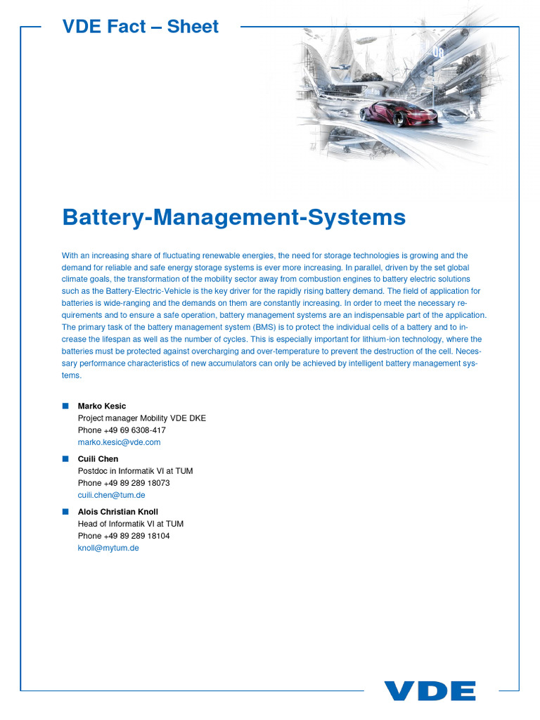 Sheet Battery Management System Pdf File Data Pdf Lithium Ion