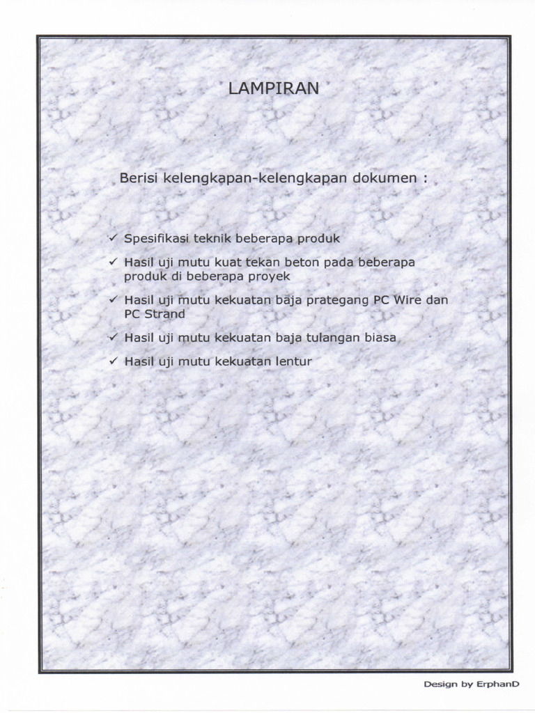 3.LAMPIRAN BROSUR_2021 | PDF | Prestressed Concrete | Precast Concrete