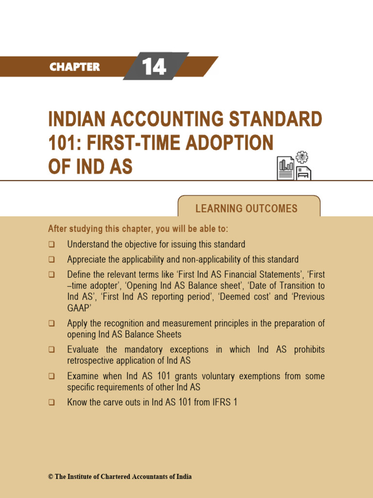 101 First Time Adoption | PDF | Fair Value | Financial Statement