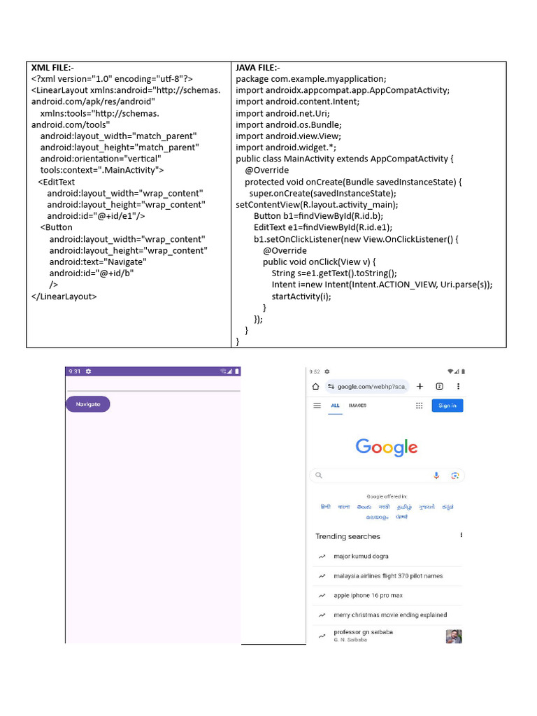 XML File:-Java File | PDF | Android (Operating System) | Software