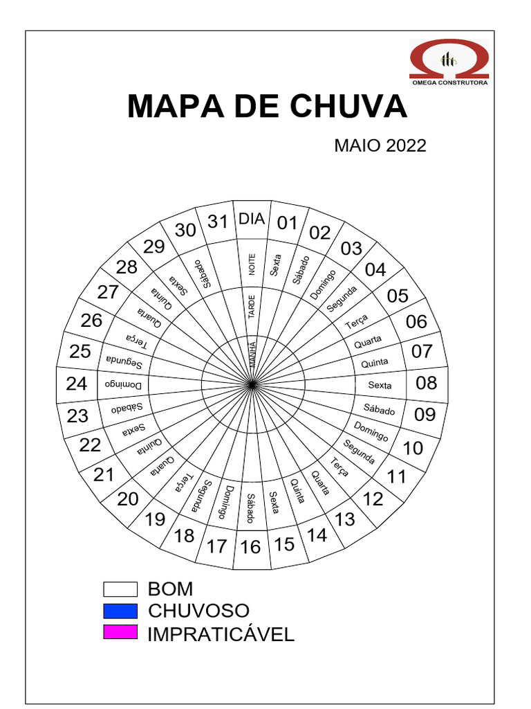 Mapa de Chuva-Layout1 | PDF