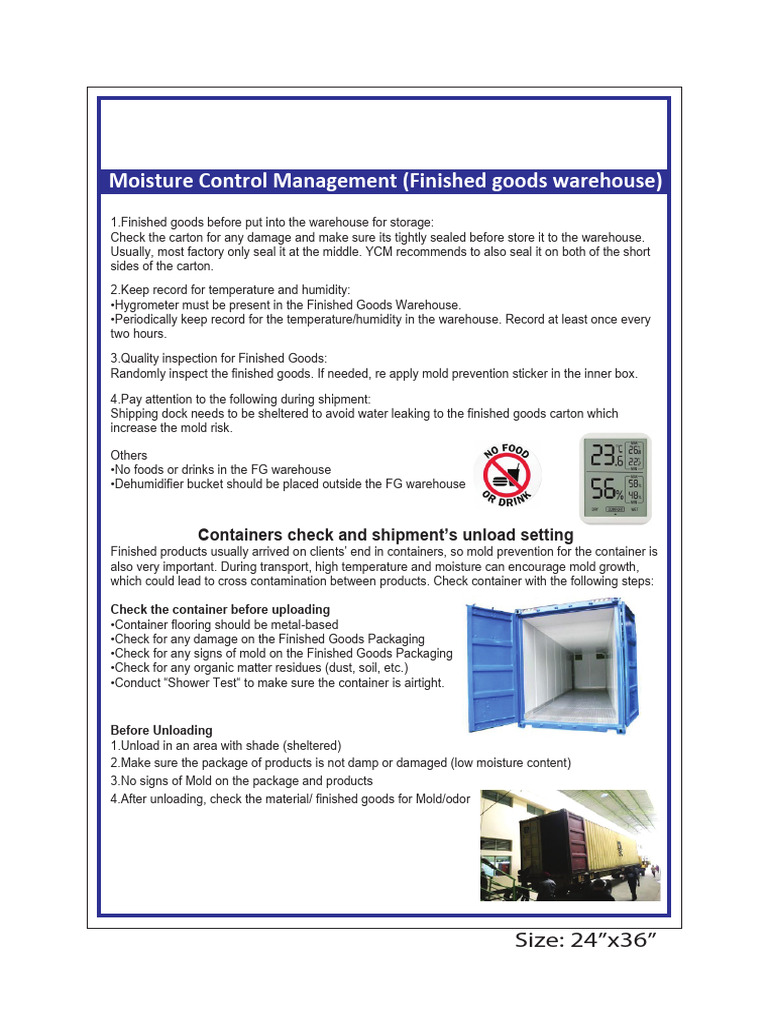 Moisture Control | PDF