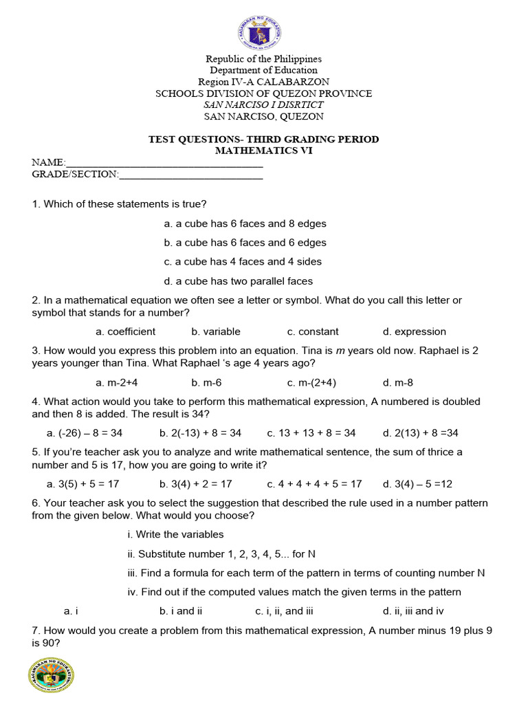 MATH COMPLETE | PDF | Area | Equations
