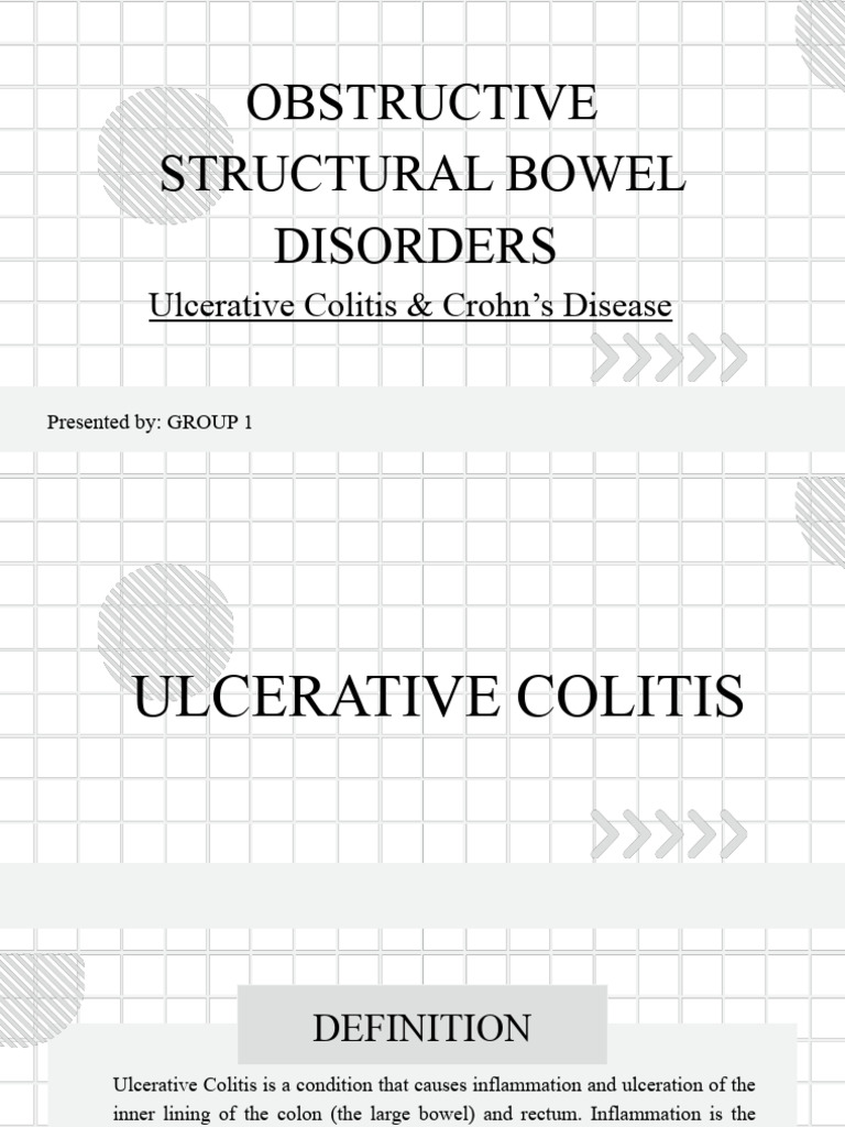 Chrons Disease and Ulcerative Colitis | PDF | Ulcerative Colitis ...