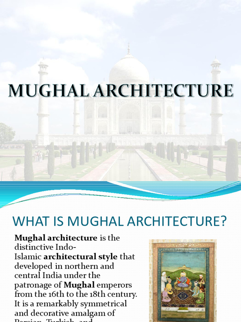 Mughal Architecture (1) | PDF | Mughal Empire