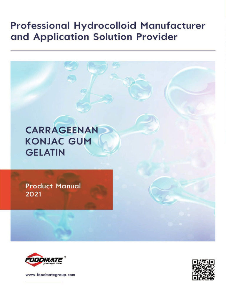 FoodMate - Hydrocolloid Application | PDF | Gelatin | Colloid