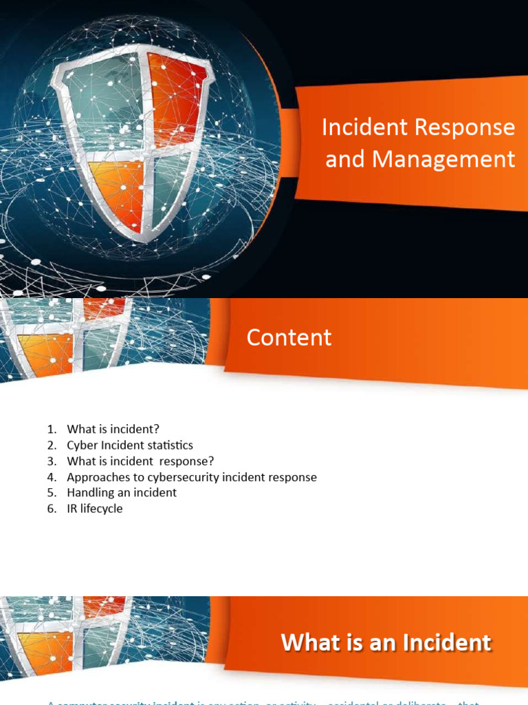 Week 7 Incident Response Management | PDF | Security | Computer Security