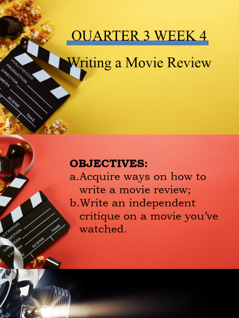 Q3W4.2 (Writing A Movie Review) | PDF