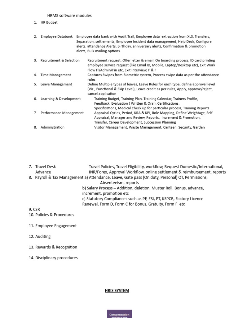 HRMS Software | PDF | Business | Computing