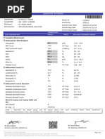 Dr Lal PathLabs Sample Report Format | PDF | Pathology | Doctor Of Medicine