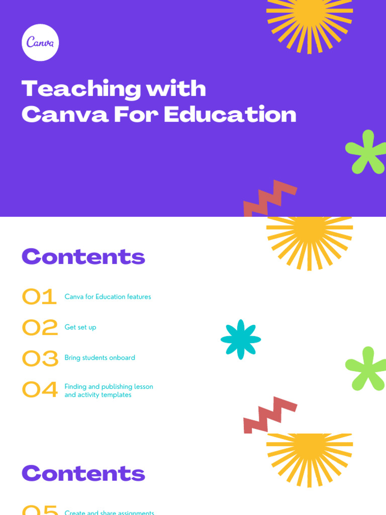Canva for Education: A Teacher's Guide | PDF | Software | Computing
