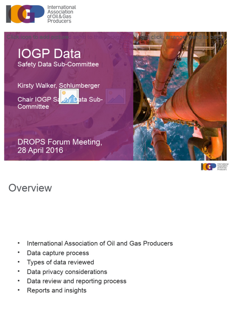 IOGP Safety Data 28 April 2016 | PDF | Energy Industry | Petroleum