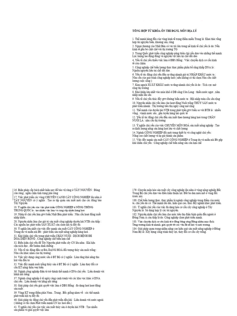 De-Cuong-Danh-Gia-Nang-Luc-Mon-Dia-Ly - Booklet | PDF