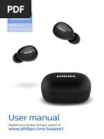 Goodmans Wireless Earphones Guide | PDF | Headphones | Bluetooth