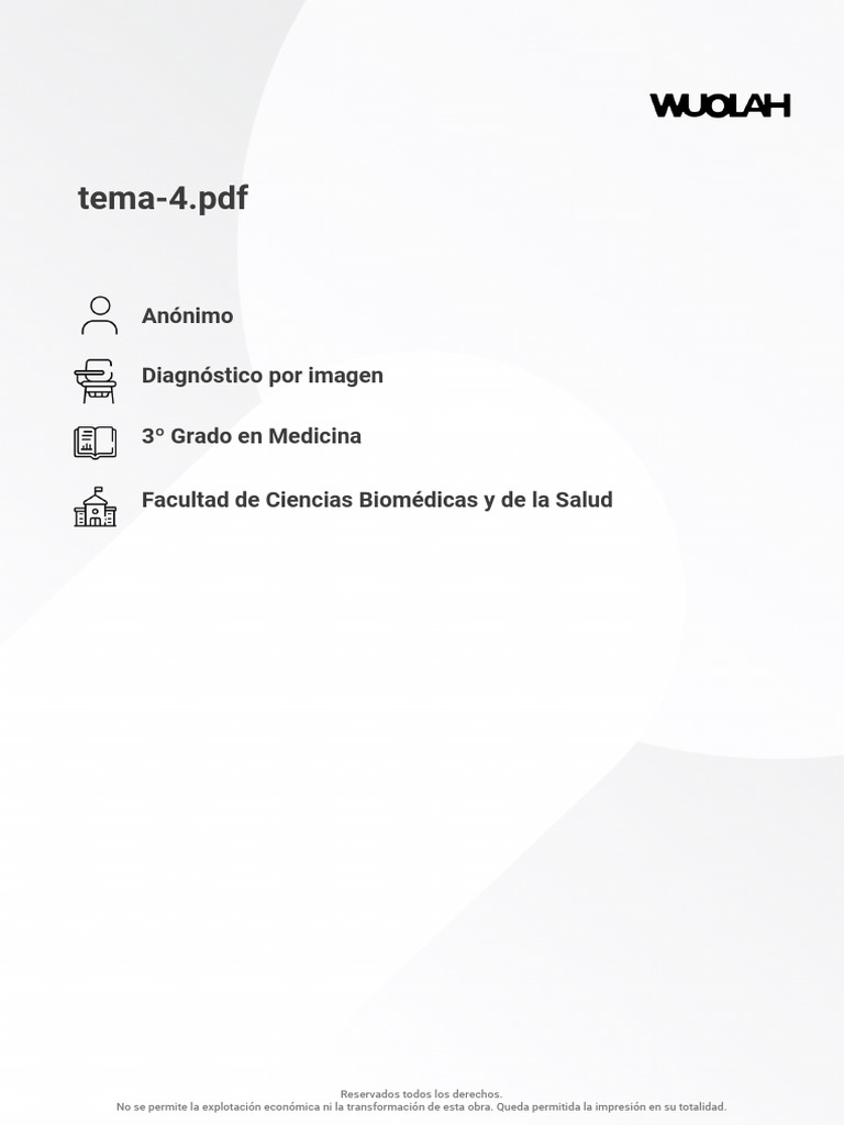 4.wuolah Premium Tema 4 | PDF | Ct Scan | Rayo X