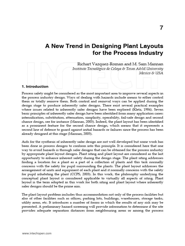 1. a New Trend in Designing Plant Layouts | PDF | Mathematical ...
