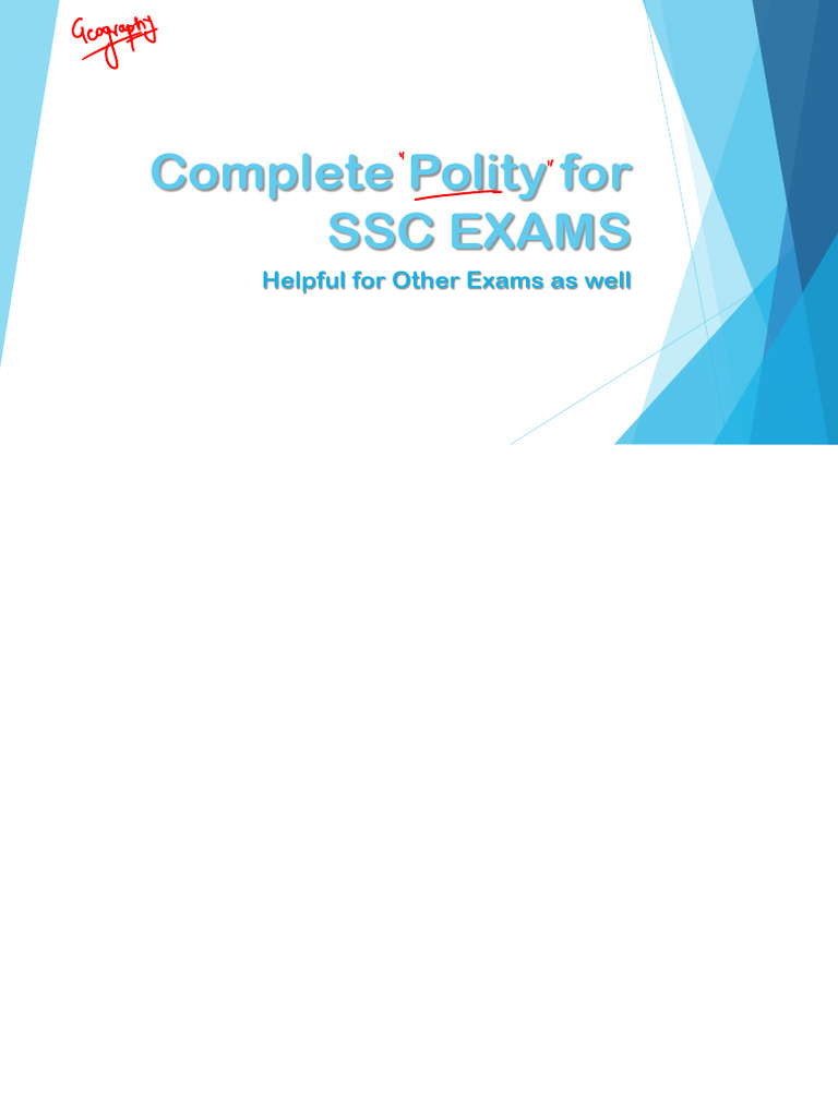 Complete Polity - 2 | PDF