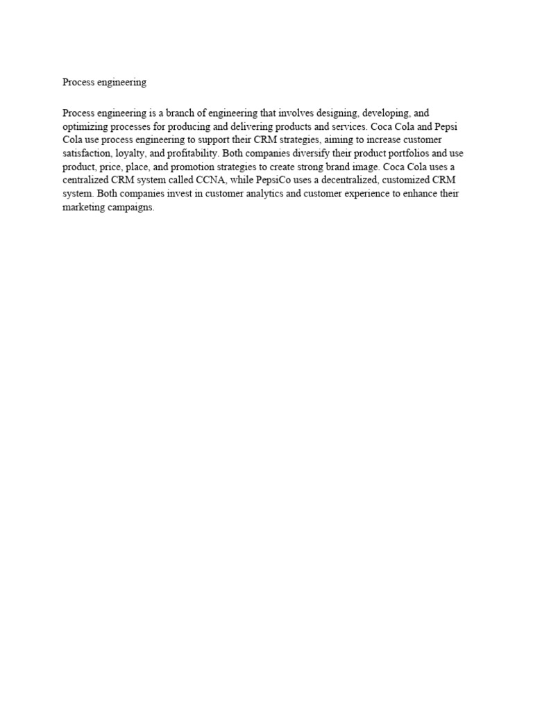 Process Engineering | PDF