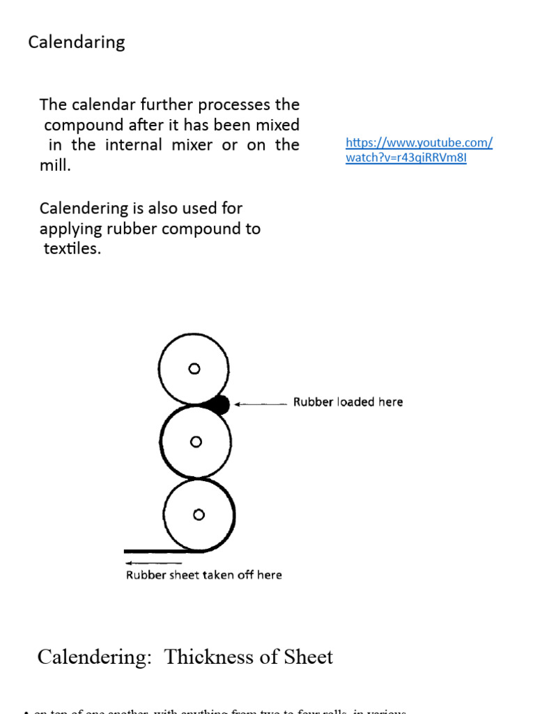 11 A Calendaring | PDF | Tire | Coating