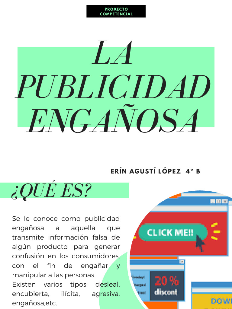 A Publicidade Engañosa | PDF | Publicidad