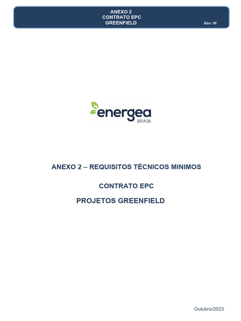 Anexo 02 - Requisitos Técnicos Mínimos - 18-10-23 - 0F | Download grátis PDF | Análise ...