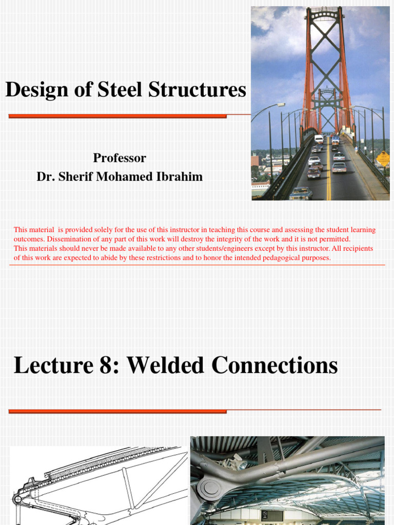 08-Concentric Welded Connections | PDF | Welding | Construction