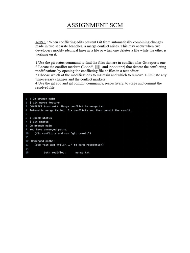 Assignment SCM | PDF