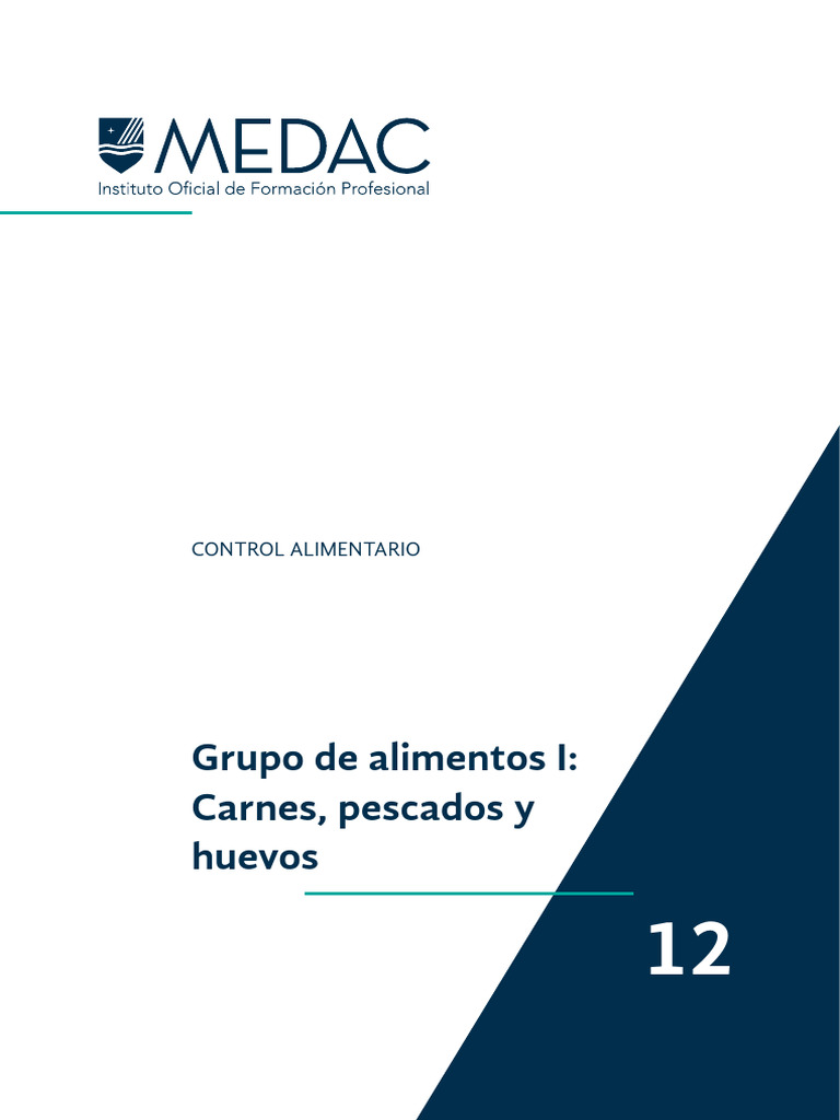 PDF. Control Alimentario. Tema 12 | PDF | Carne | Alimentos