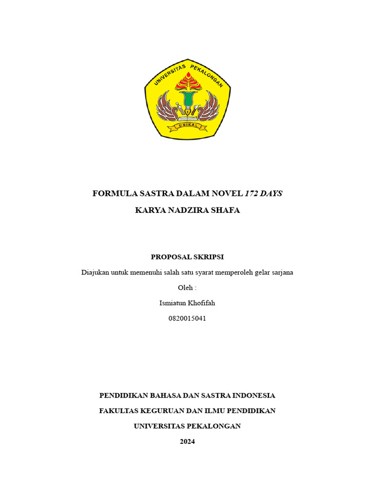 Skripsi Ismi Bismillah-3 | PDF